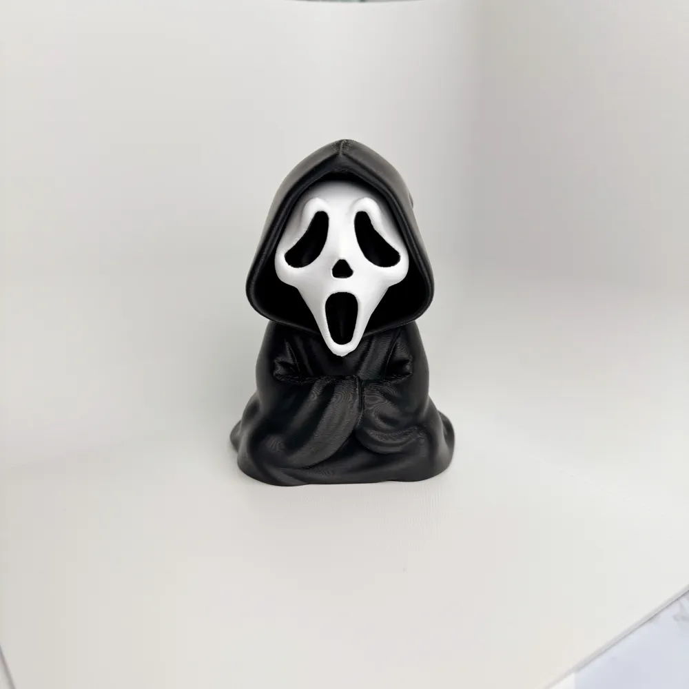 Ghostface Chibi Statue | Horror Mini Statue Decor by Visions Built ...