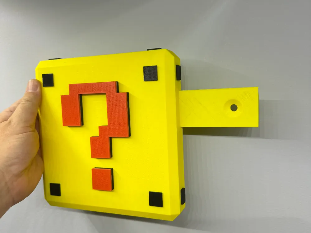 Mario Question Box Wall Art by plasonite - MakerWorld