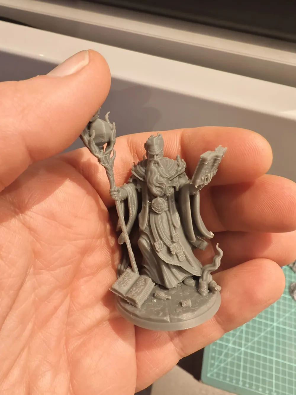 D&D Fire Wizard - Free 3D Print Model - MakerWorld