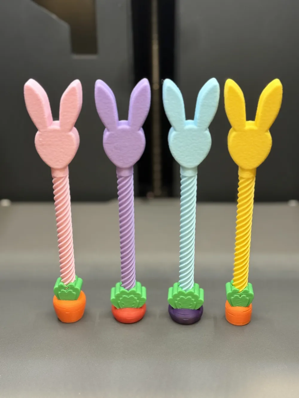 Bunnies in the garden fidget by namistai MakerWorld: Download Free 3D ...