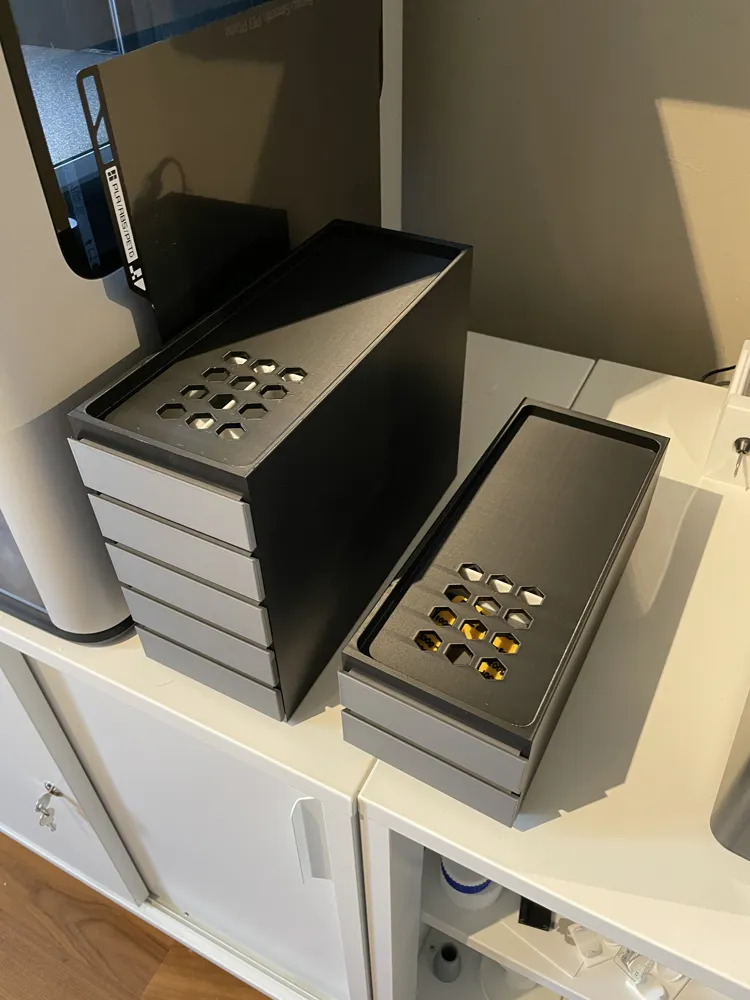 5 Drawer storage Cabinet AMS HT Riser - Expandable by Mikael SWE ...