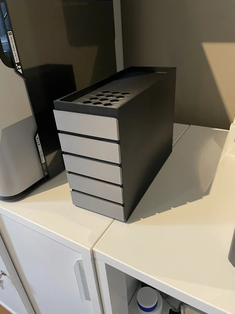 5 Drawer storage Cabinet AMS HT Riser - Expandable by Mikael SWE ...