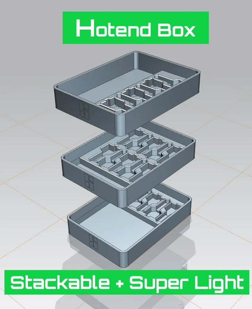 Hotend Box Stackable for A1 and Mini by RaGo_awesome - MakerWorld