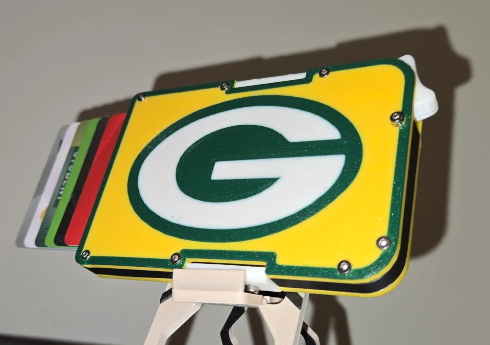 NFL Green Bay Packers Wallet by Peepin - MakerWorld