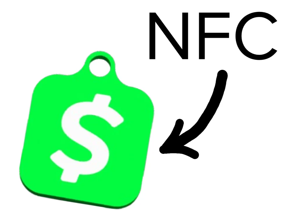 CashApp NFC Keychain - Free 3D Print Model - MakerWorld