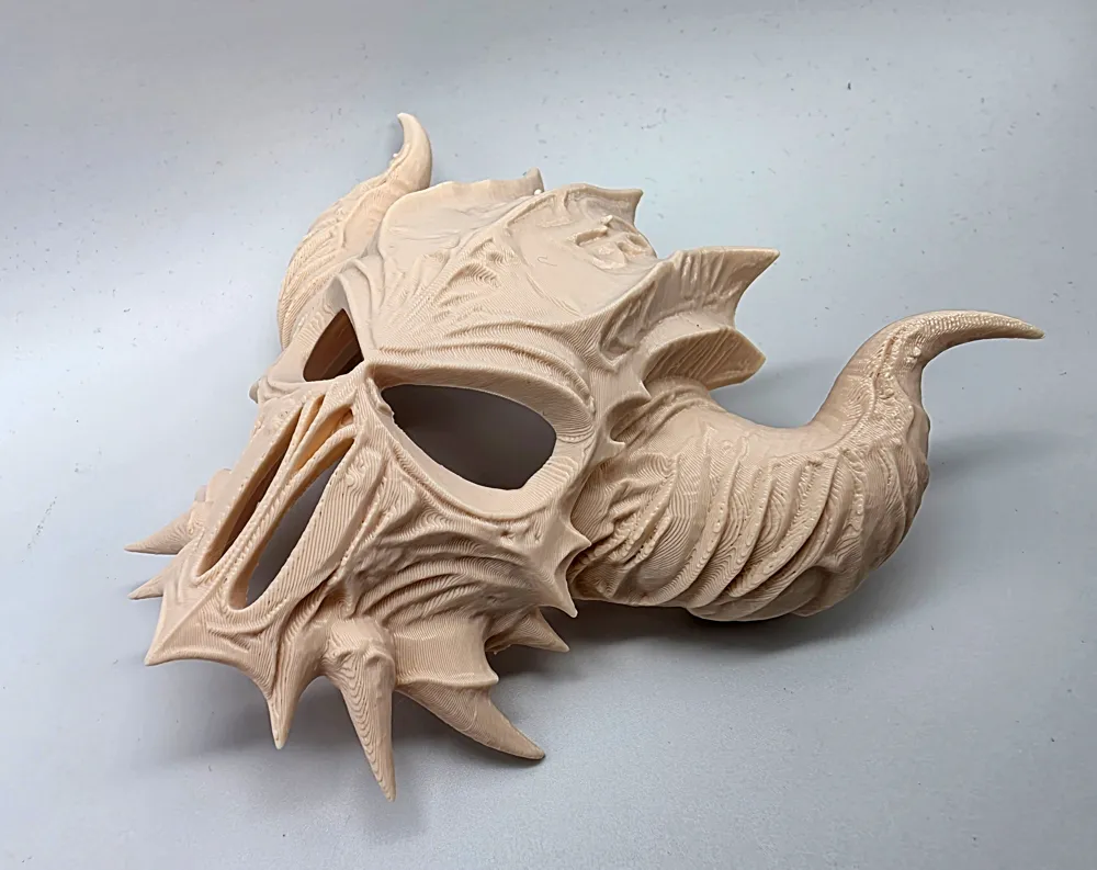 Demon Mask - Free 3D Print Model - MakerWorld