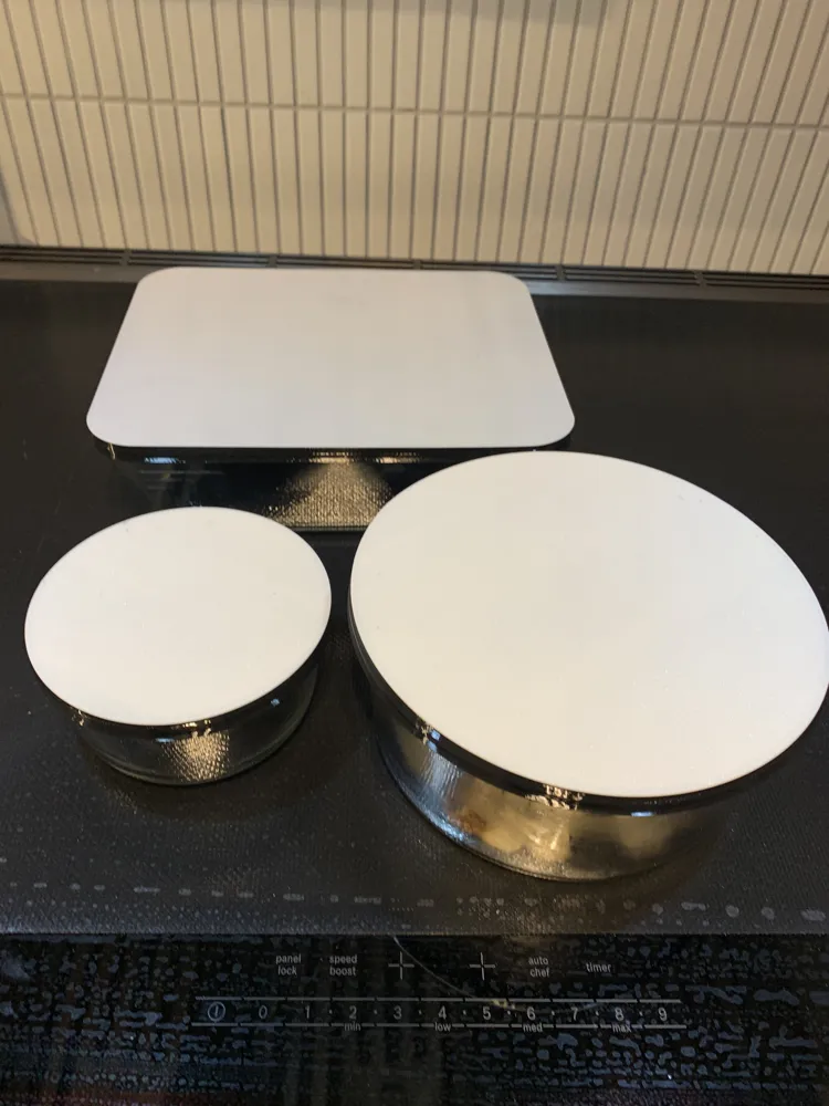 5 Replacement Lids - Pyrex & Anchor Containers - Free 3D Print Model ...
