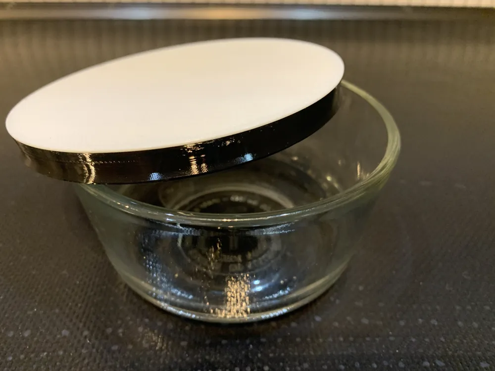 5 Replacement Lids - Pyrex & Anchor Containers - Free 3D Print Model ...