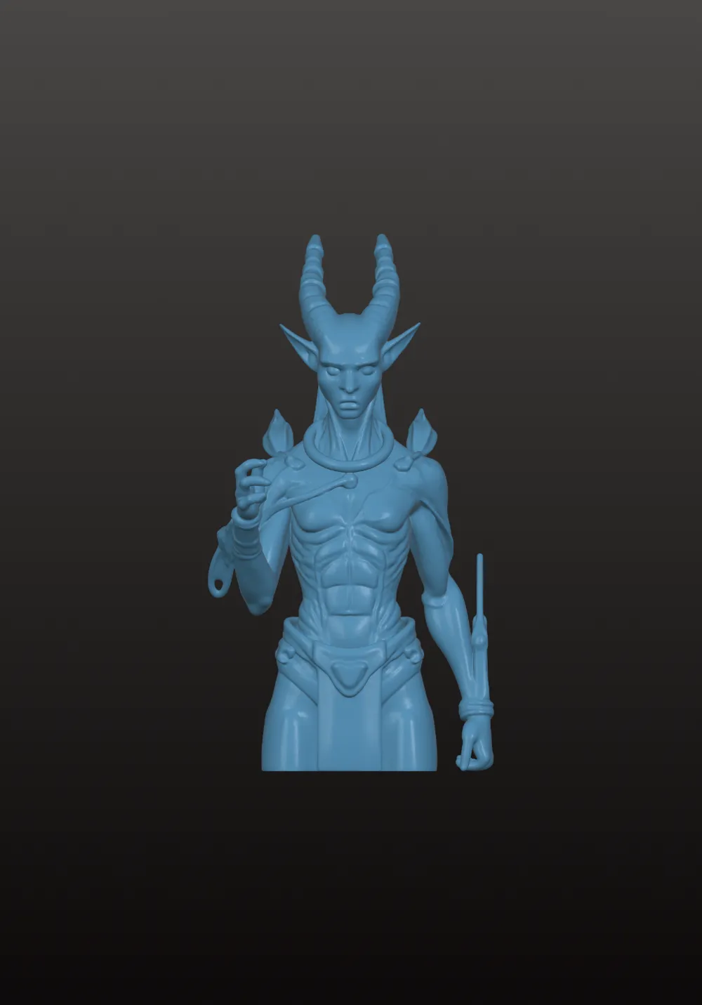 Avatar Mystique: Elegant Horned Figurine by Neoflix3d MakerWorld ...