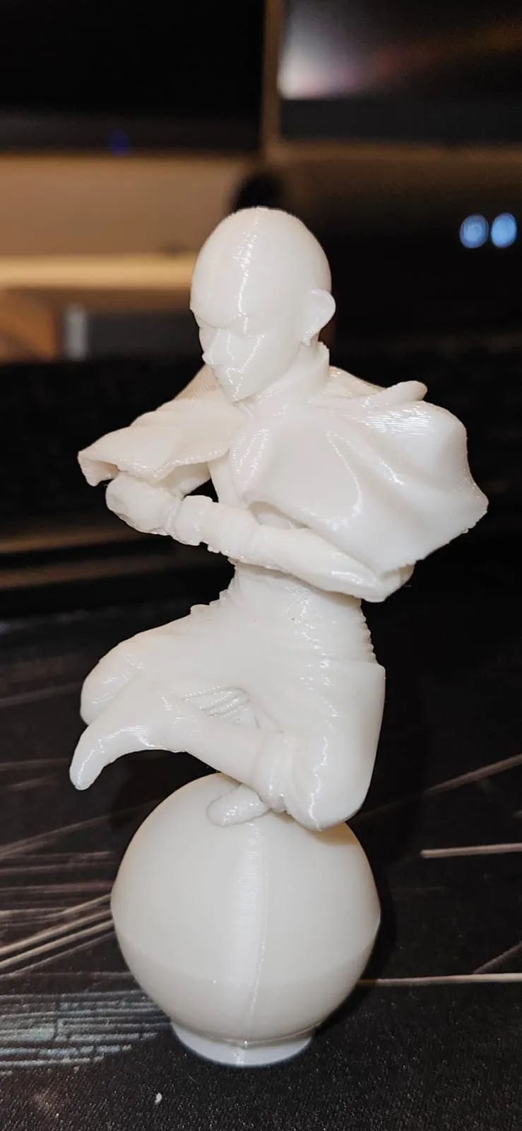 Avatar Aang on a winball - Free 3D Print Model - MakerWorld