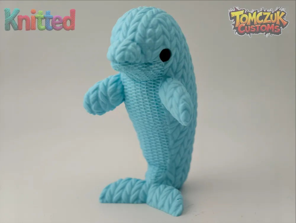 Knitted Dolphin – Splashes of Cuteness! by TomczukCustoms MakerWorld ...