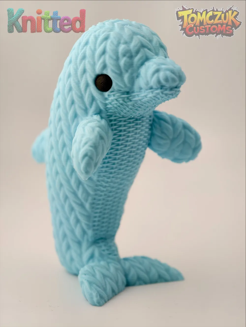 Knitted Dolphin – Splashes of Cuteness! by TomczukCustoms MakerWorld ...