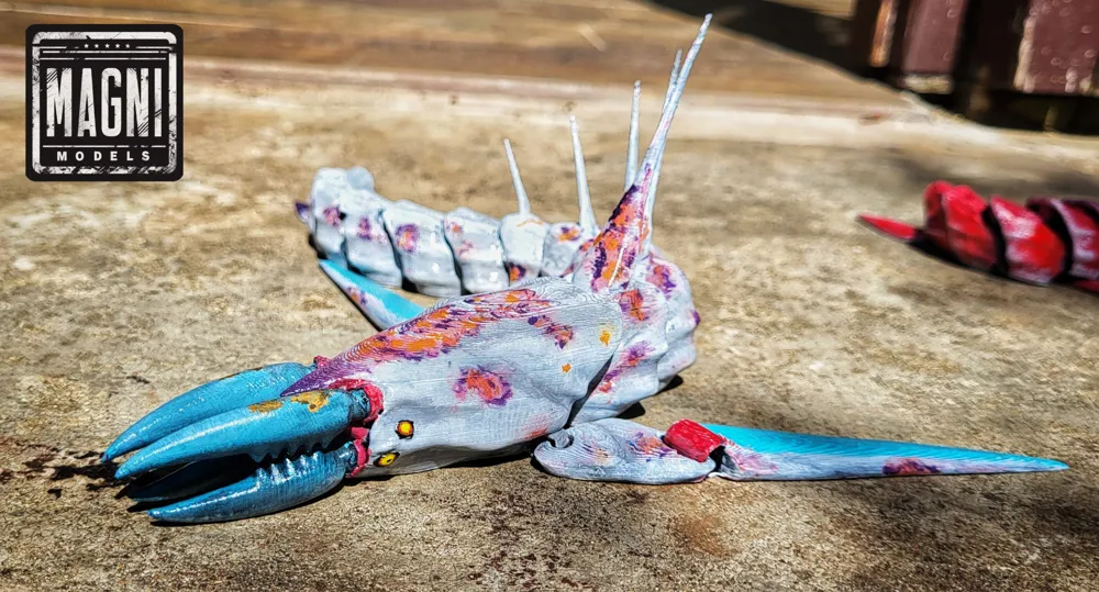 Articulated Chelicerate Leviathan - Subnautica by MagniModels ...