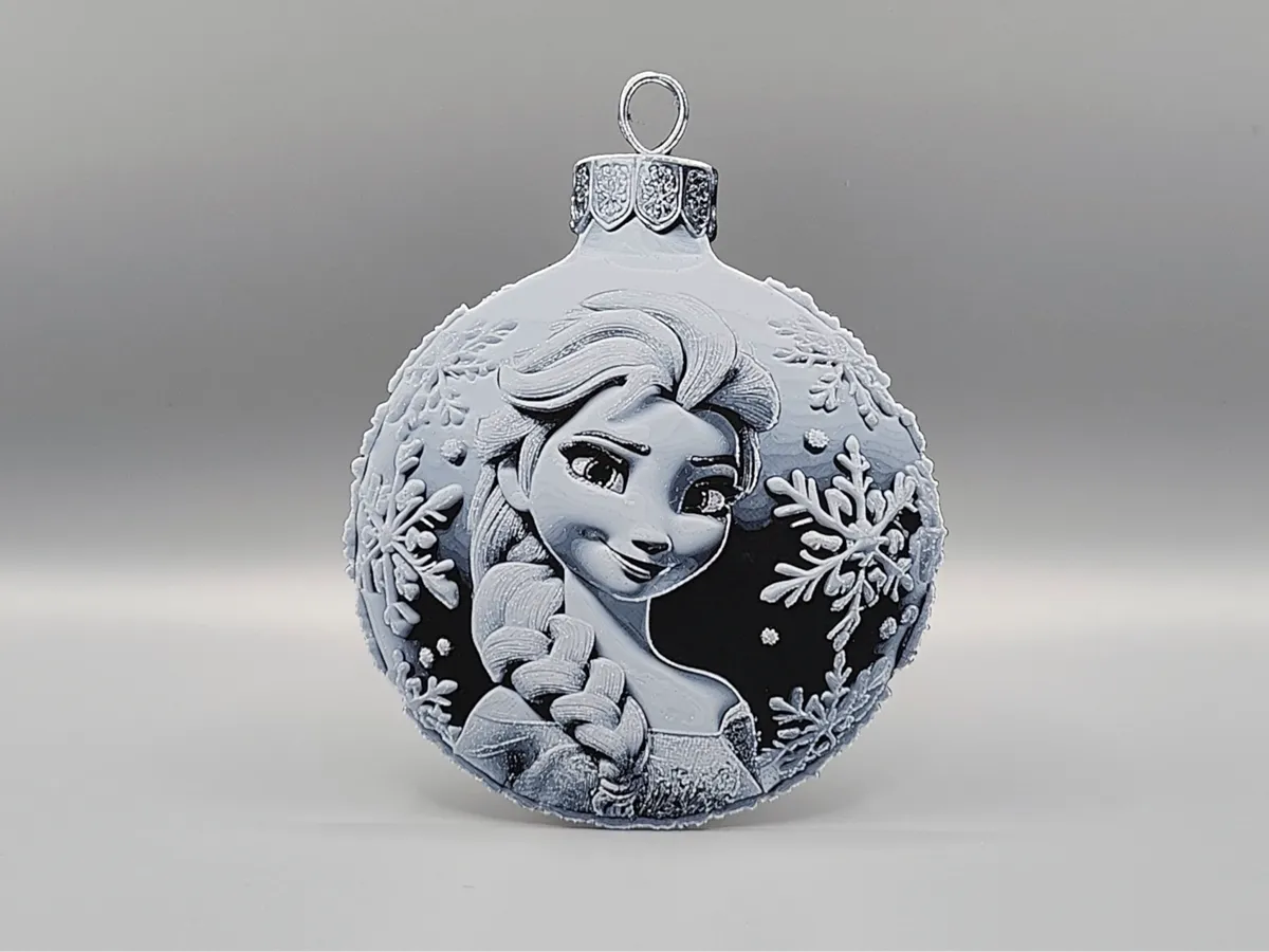 Elsa Frozen Christmas Tree Ornament / Decoration by Sarge MakerWorld ...