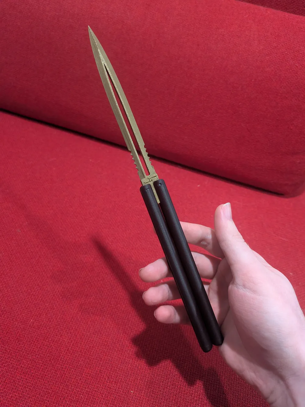 Simple Balisong / Butterfly Knife by zipforth MakerWorld: Download Free ...