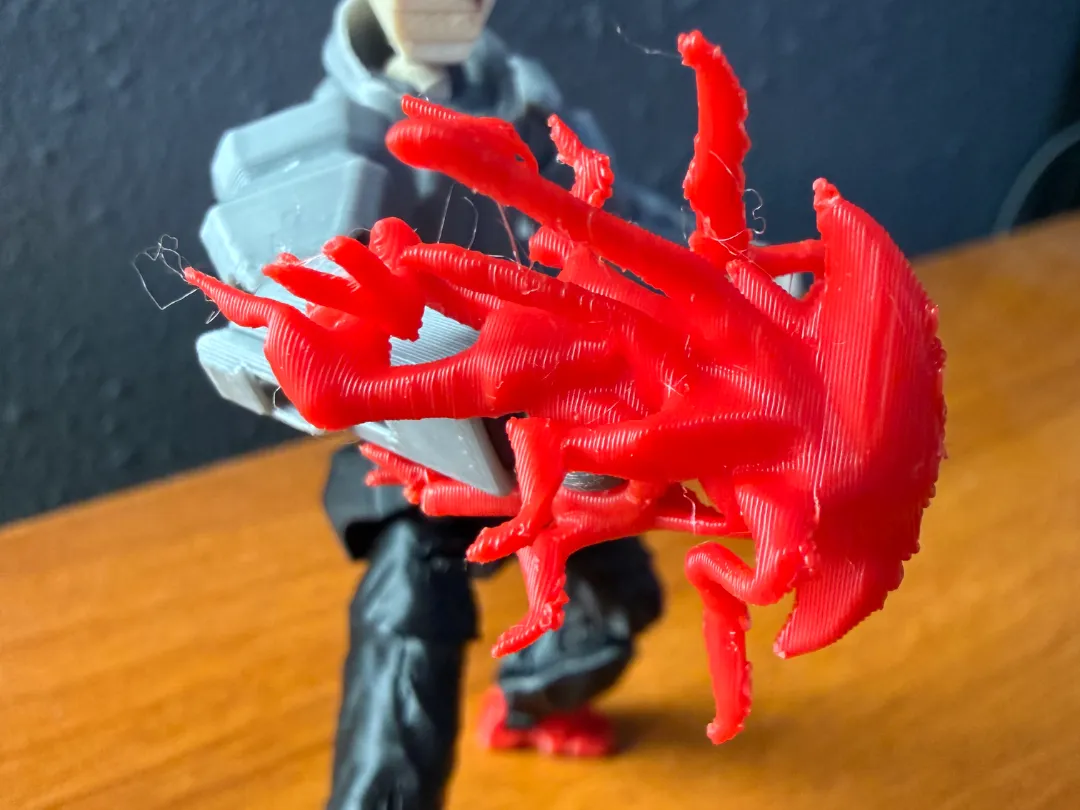 Dummy 13 Black Flash (JJK) - Free 3D Print Model - MakerWorld