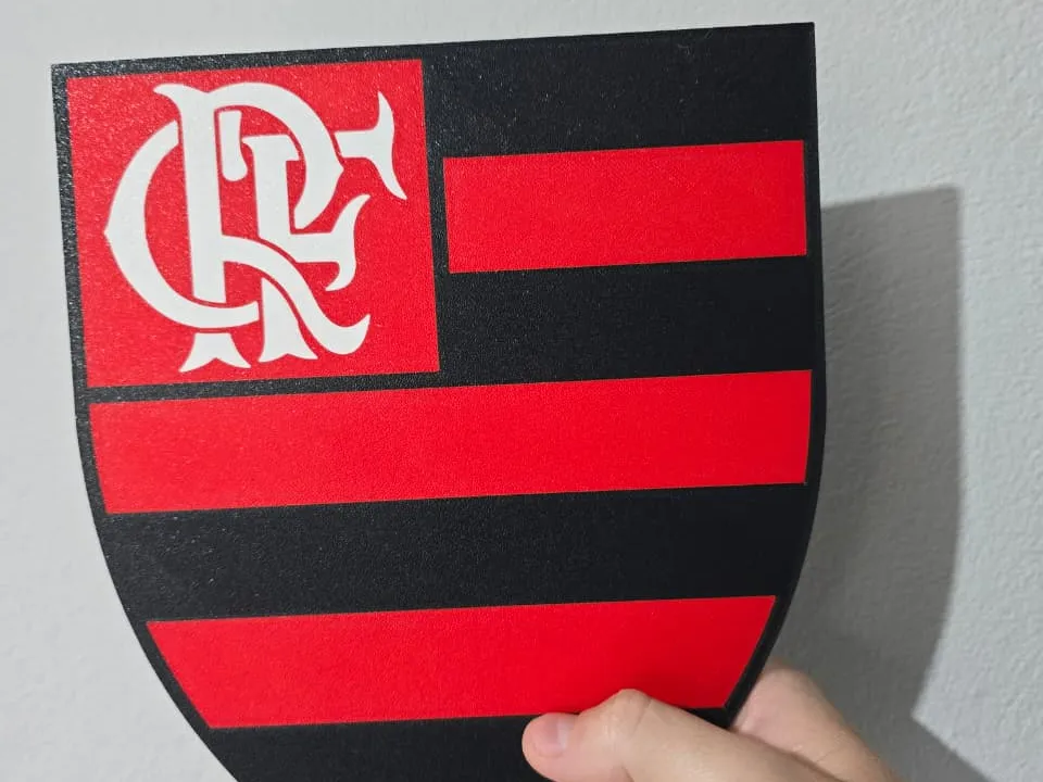 Brasão Flamengo - Modelo gratuito para impressão 3D - MakerWorld