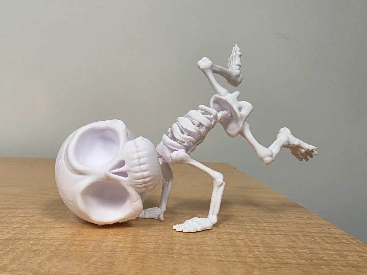 "Chill" Skeleton - Look What I Can Do! - Free 3D Print Model - MakerWorld
