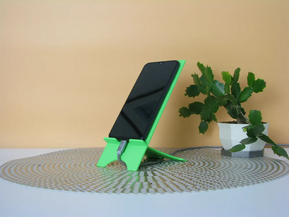 Mobile phone stand with infinity symbol by 3D-decor.cz - MakerWorld