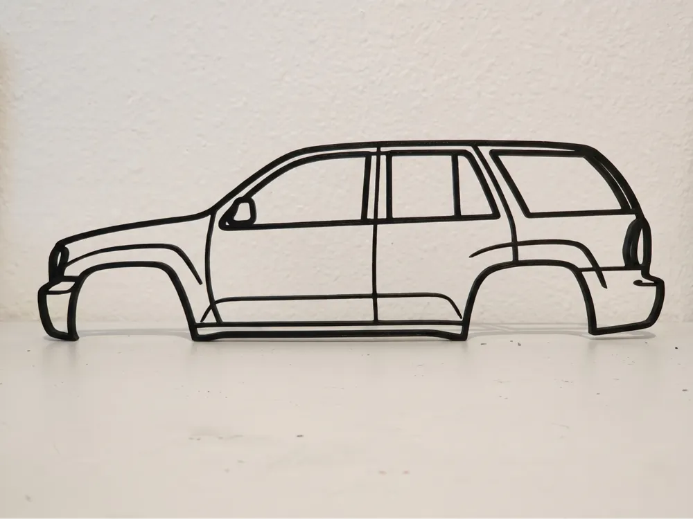 Chevrolet Trailblazer SS Wall Art - Free 3D Print Model - MakerWorld
