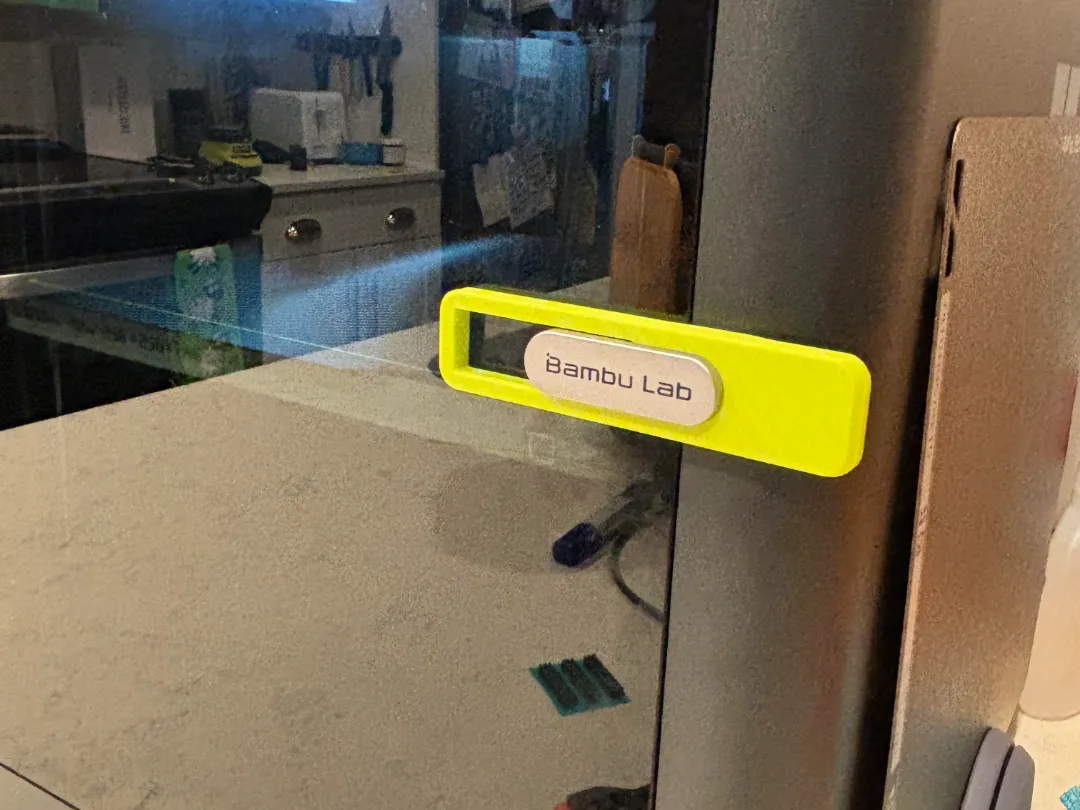 Door Handle for P2S/X1C/P1S - No Hardware - Free 3D Print Model ...