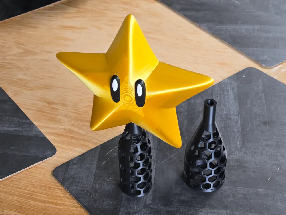 OLD: Mario 64 Star Christmas Tree Topper by Nyg By Design MakerWorld ...