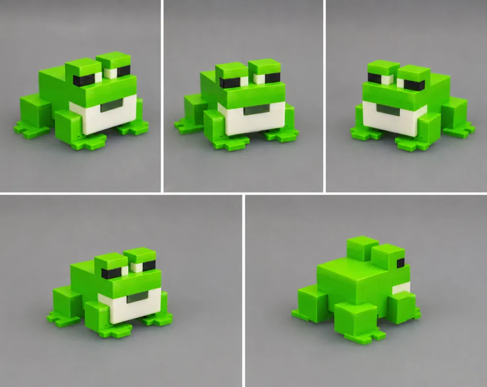 Minecraft Frog - Free 3D Print Model - MakerWorld