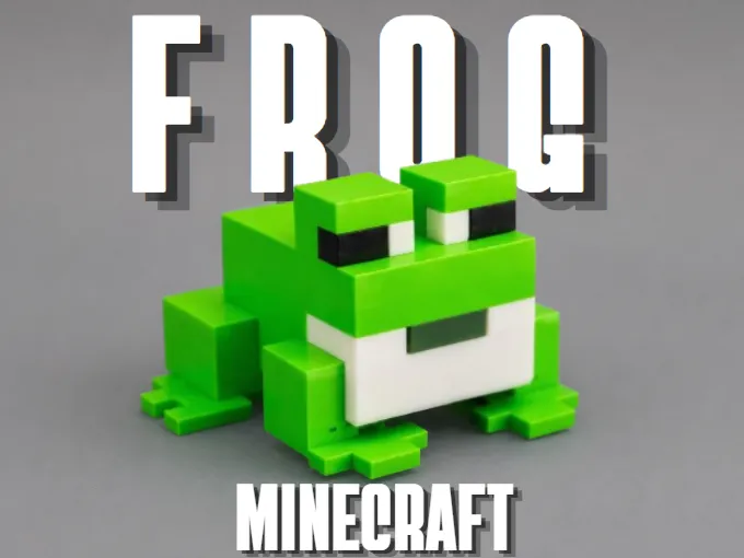 Minecraft Frog - Free 3D Print Model - MakerWorld