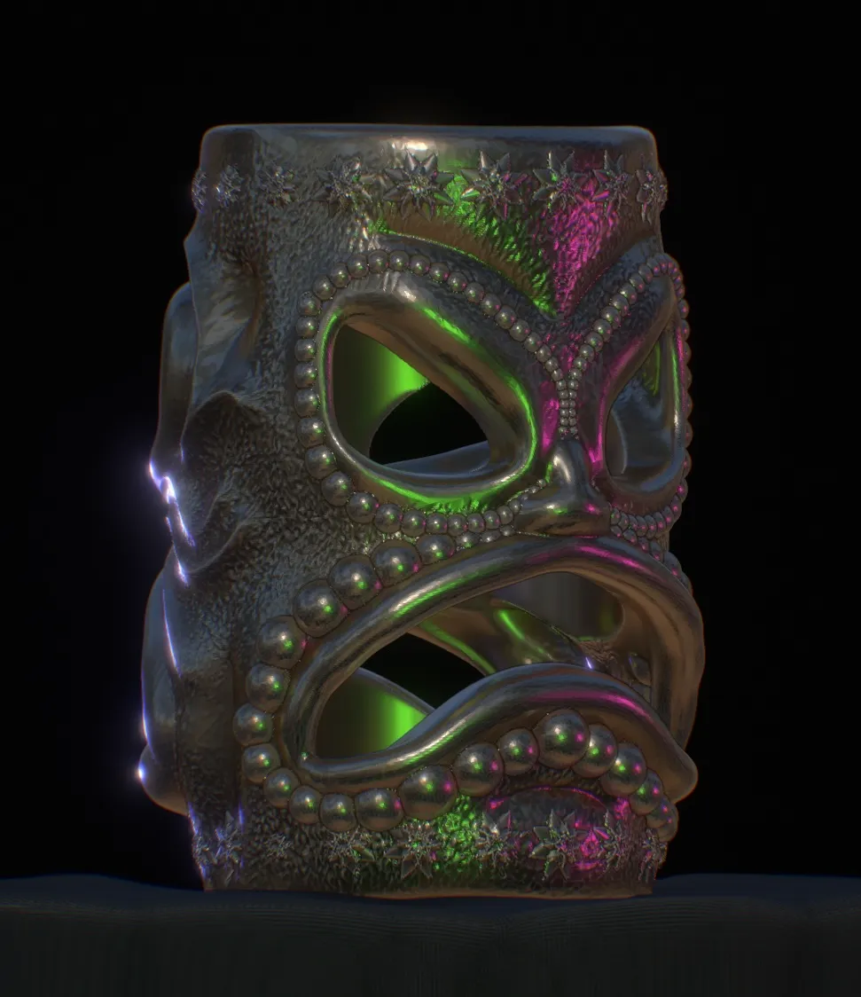 Hawaiian Tiki Tower by robbierobv - MakerWorld