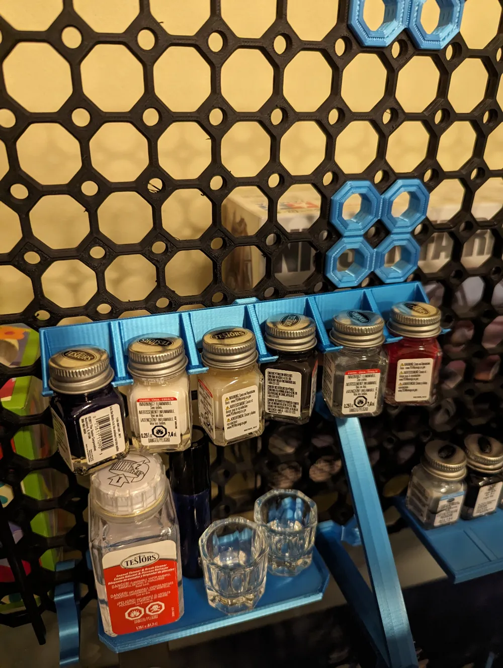 Multiboard Testors Paint Rack Remixed by rpinerd - MakerWorld