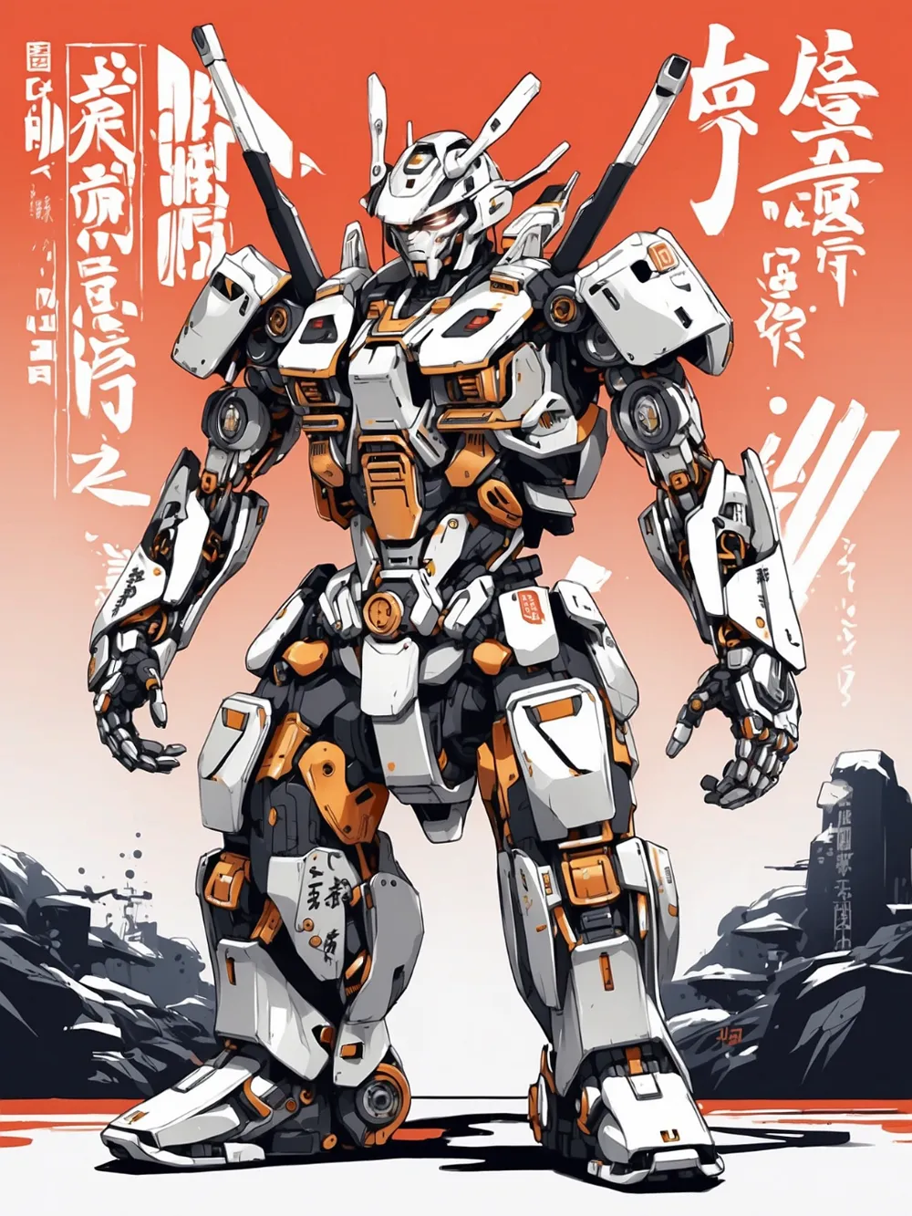 Gundam Samurai 2 by Proper3dprints - MakerWorld