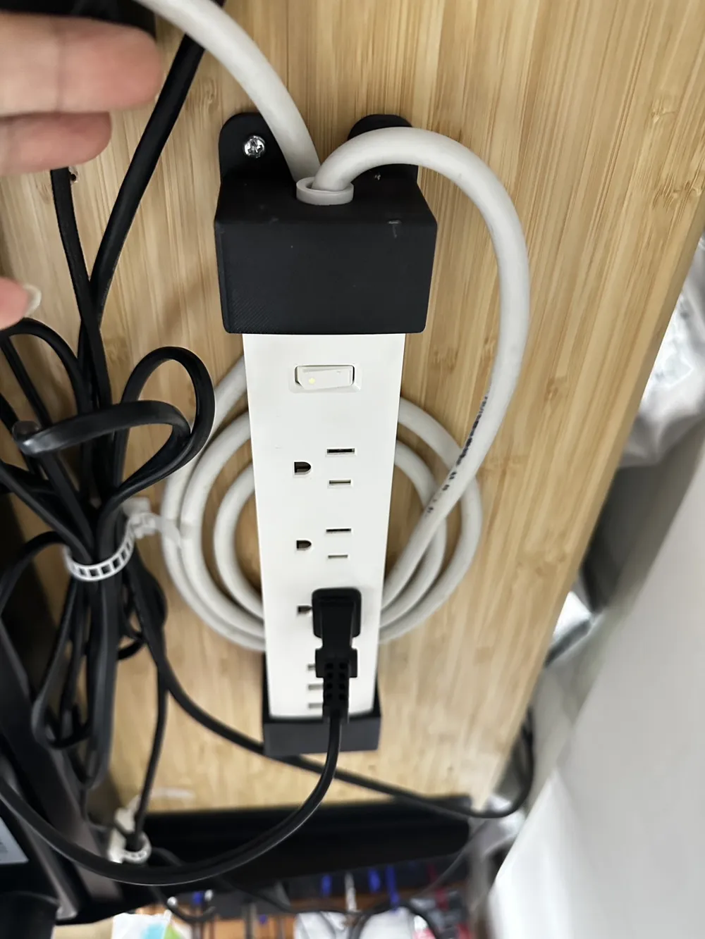 Support de fixation sous le bureau pour rallonge Xiaomi - Modèle d ...