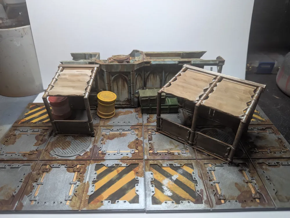 Hive City Markets - Free 3D Print Model - MakerWorld