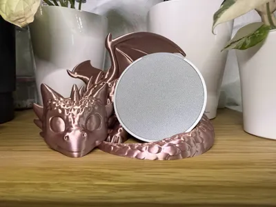 Magical Dragon Alexa Echo Pop Holder by StrabonZ MakerWorld: Download ...