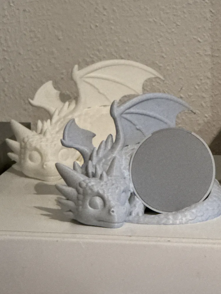 Magical Dragon Alexa Echo Pop Holder by StrabonZ MakerWorld: Download ...