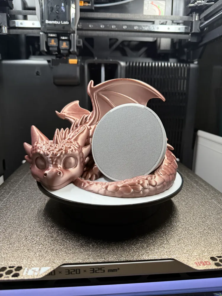 Magical Dragon Alexa Echo Pop Holder by StrabonZ MakerWorld: Download ...