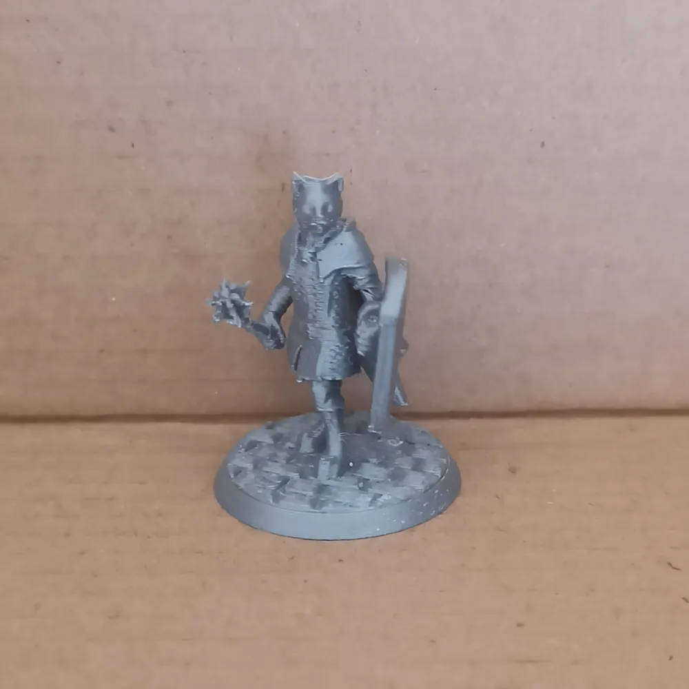 Catfolk / tabaxi miniature by Sprout - MakerWorld