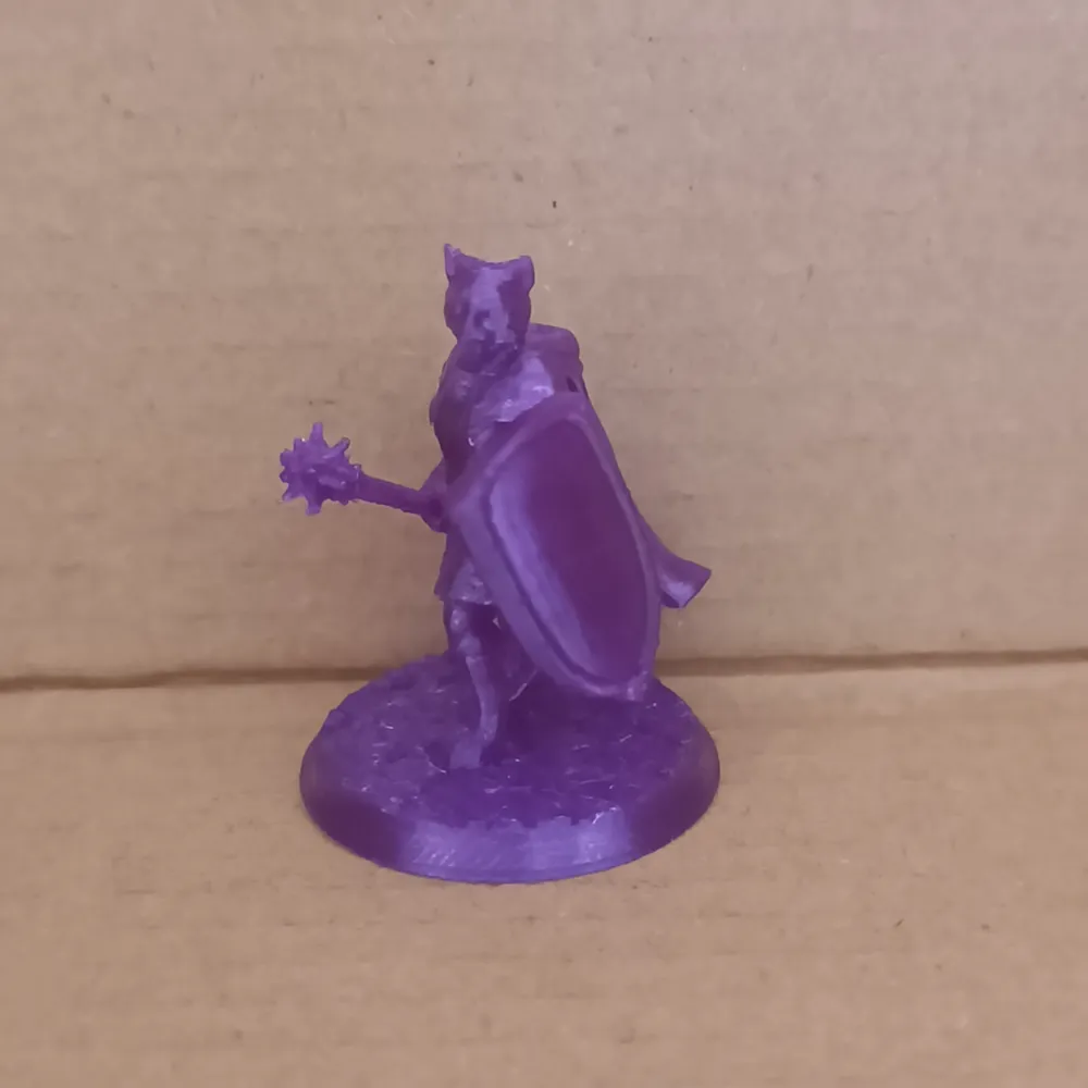 Catfolk / tabaxi miniature by Sprout MakerWorld: Download Free 3D Models