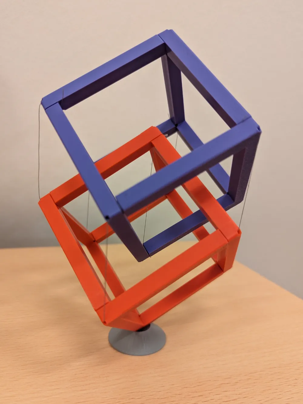 The Magical Cubes - A Tensegrity Sculpture! by hamsta - MakerWorld