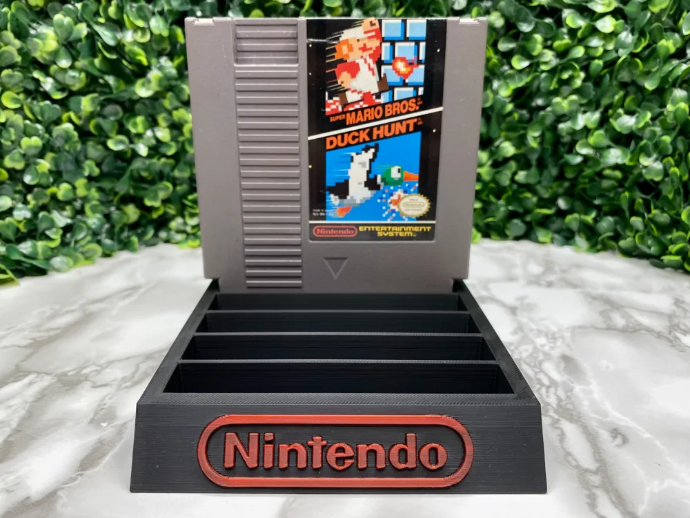 NES GAME HOLDER CARTRIDGE CASE by 3dprintsssss - MakerWorld