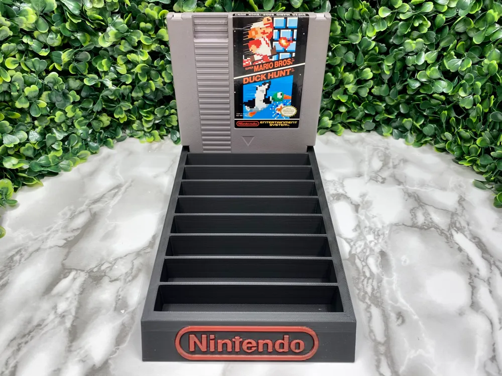 NES GAME HOLDER CARTRIDGE CASE by 3dprintsssss - MakerWorld
