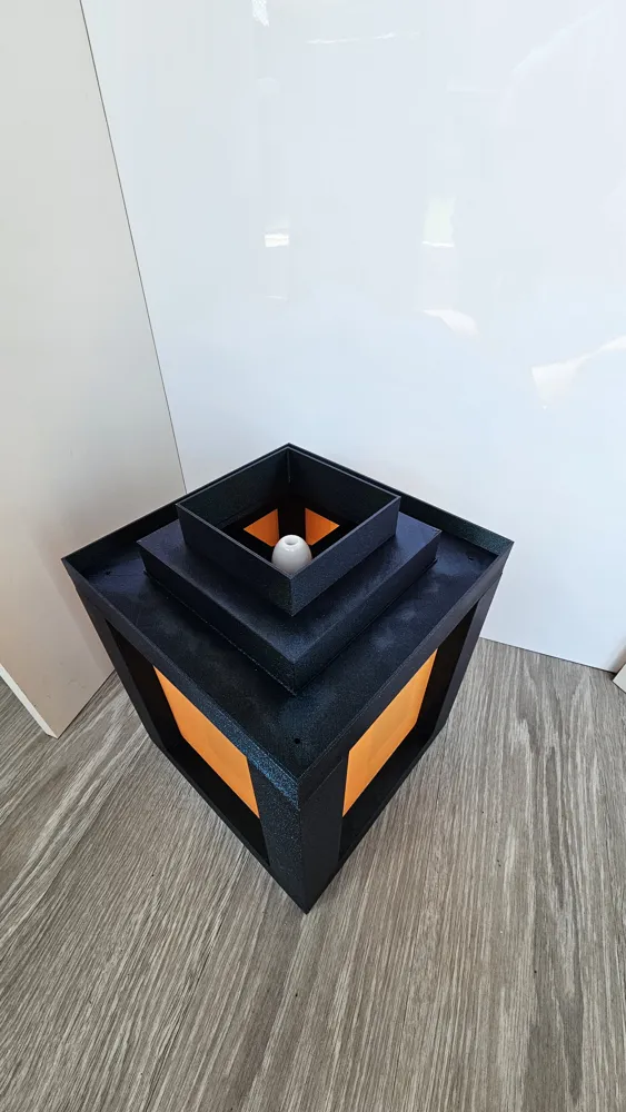 Minecraft Ceiling lantern Lampshade, light shade - Free 3D Print Model ...
