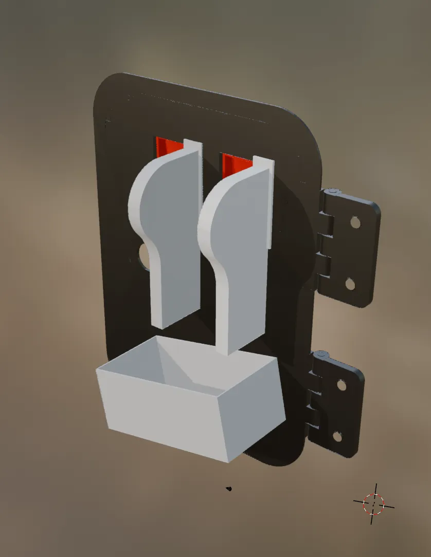 Arcade Cabinet Coin Door (Aesthetic & Functional) by daddi1998 - MakerWorld