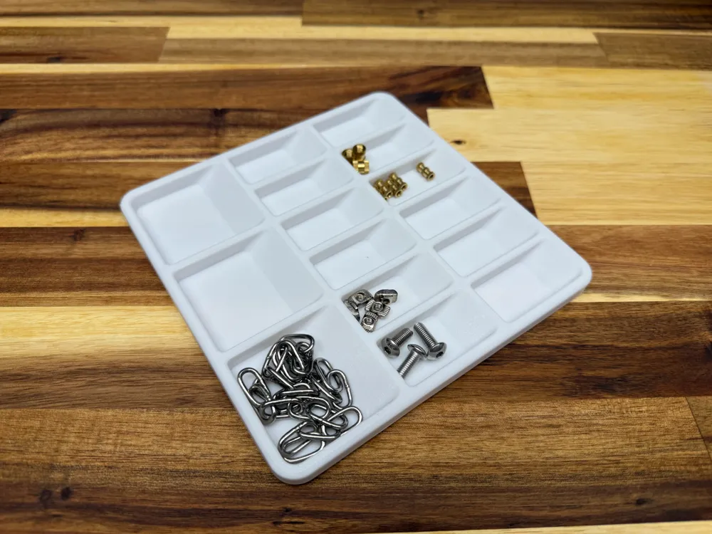 Easy-Grab, Small Parts Organizer Tray by Andrew MakerWorld: Download ...