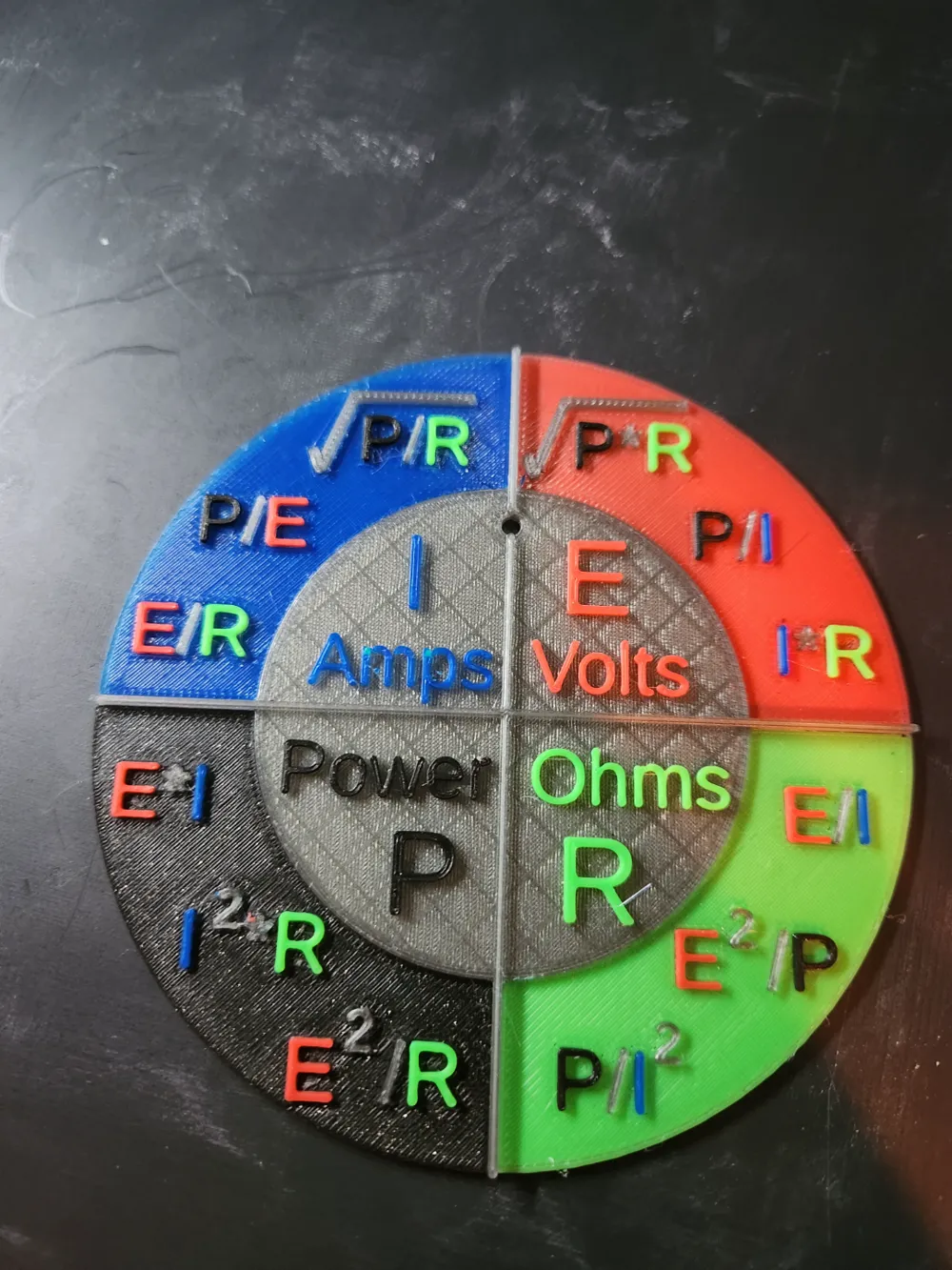 Ohms Law PIRE Wheel Shared by Pacificprogamer1 - MakerWorld