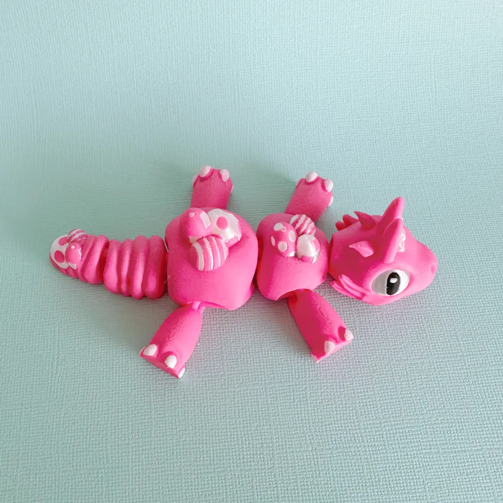 Easter Dragon Flexi - Free 3D Print Model - MakerWorld
