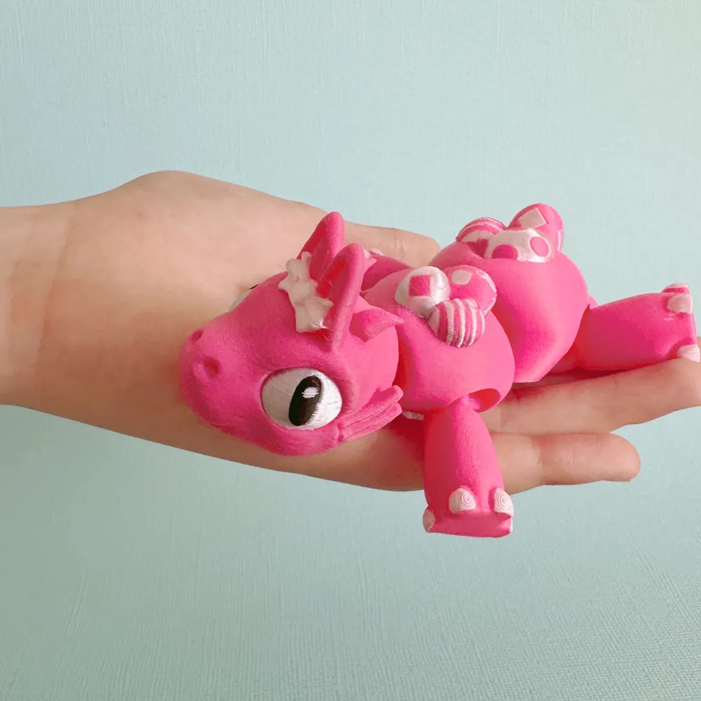Easter Dragon Flexi - Free 3D Print Model - MakerWorld