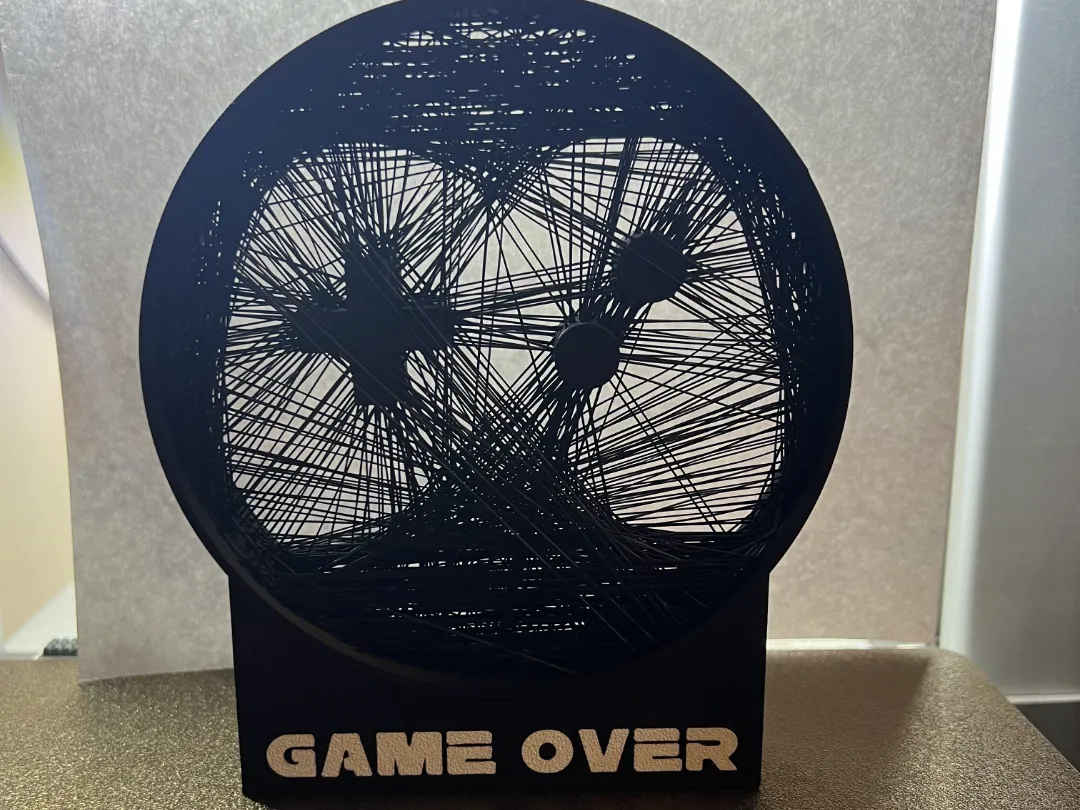 Controller String Art with base - Free 3D Print Model - MakerWorld
