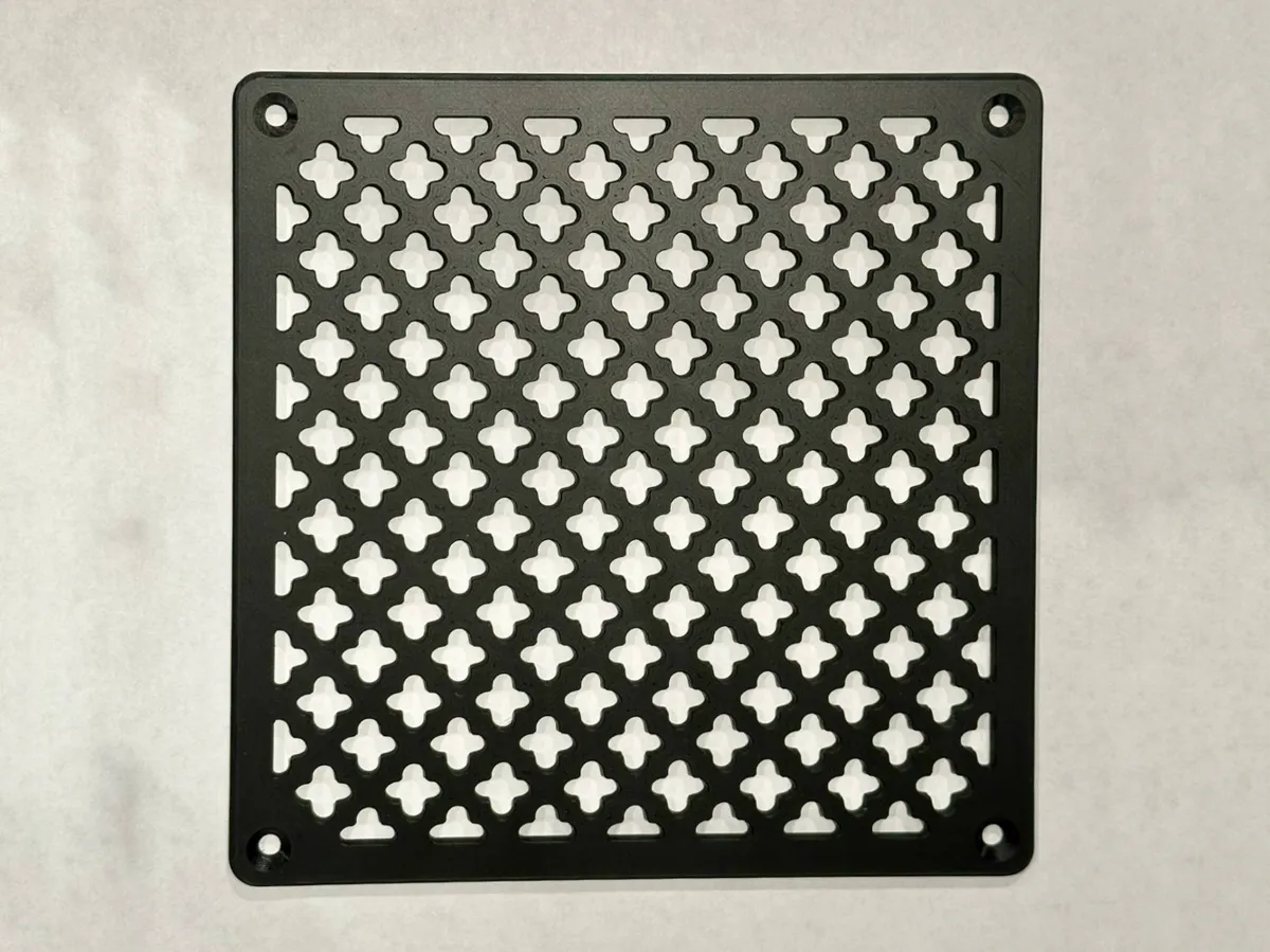 Ventilation Grille - Quatrefoil (Clover) Pattern - Modèle d'Impression ...