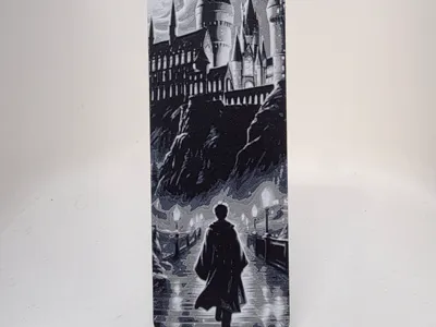 Harry Potter Bookmark - Free 3D Print Model - MakerWorld